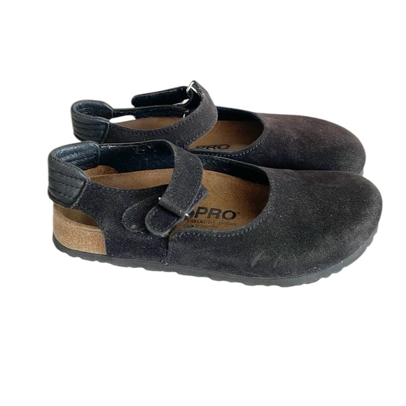 Birkenstock | Shoes | Alpro By Birkenstock Dark Brown Suede Slingback ...